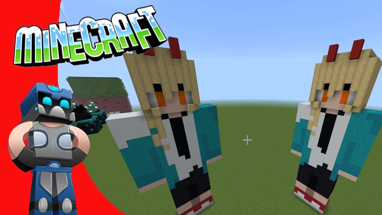 Minecraft Tutorial Power SKIN - Como hacer a Power en Minecraft - YouTube