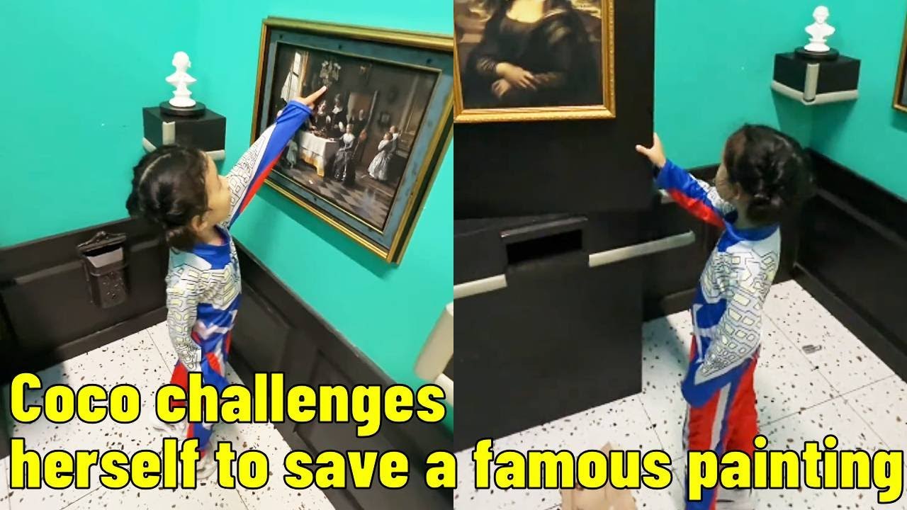 Coco and her dad take on the challenge of saving a famous painting ...