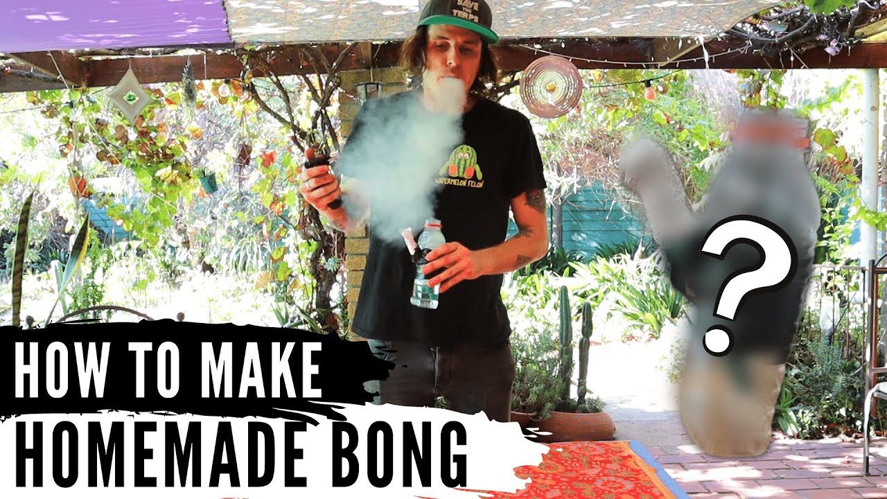 How to make a Homemade Bong for Beginners! - YouTube