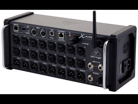 Behringer X air18 Відео-огляд від ZAБAVA GROUP - YouTube