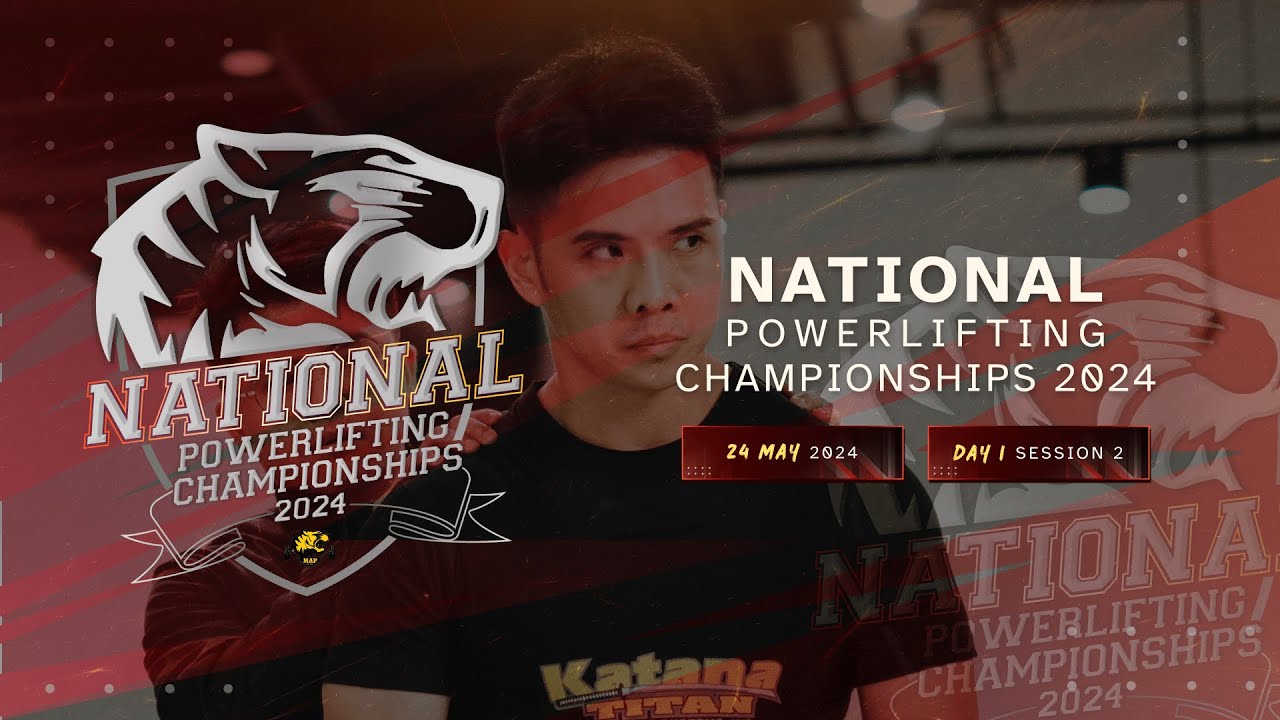 MAP National Powerlifting Championships 2024 DAY 1 SESSION 2 - YouTube