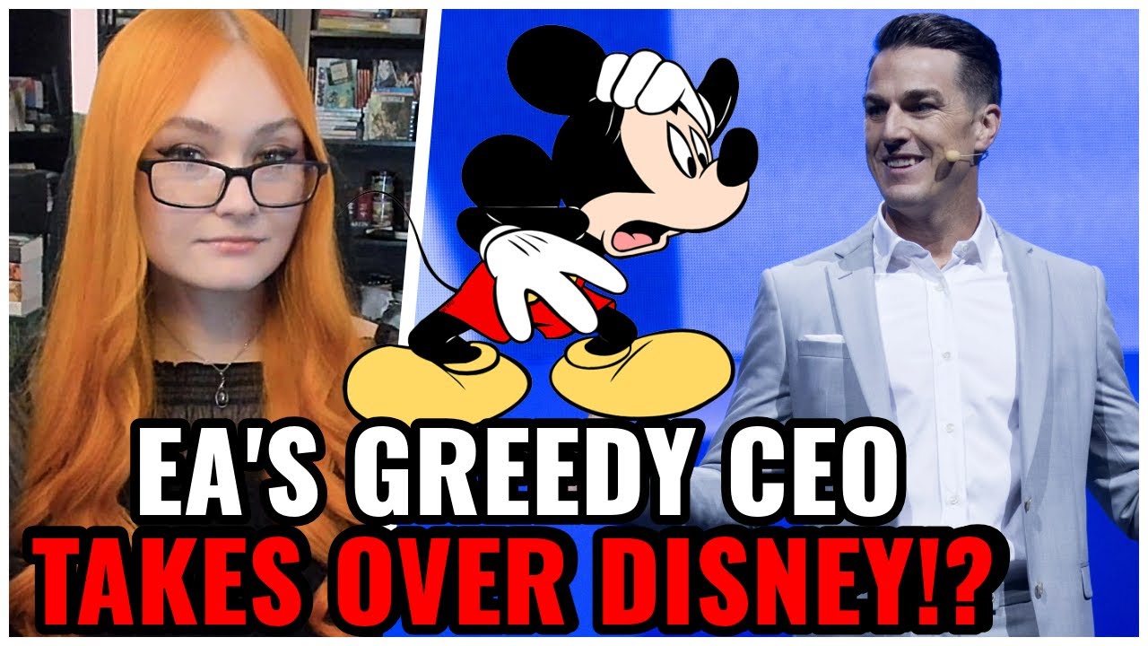 EA's GREEDY CEO Takes Over Disney!? Andrew Wilson May REPLACE Bob Iger ...