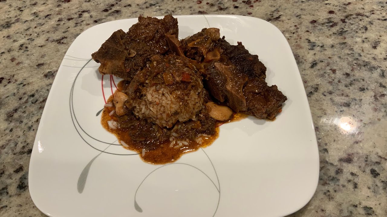 Beef Neck Bones (Jamaican Ox-Tail Style) - YouTube