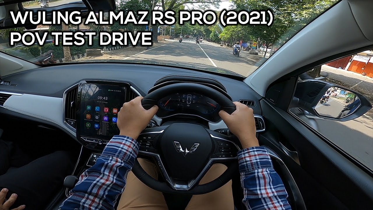 Wuling Almaz RS Pro (2021) - POV Test Drive Indonesia - YouTube
