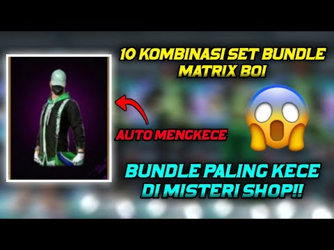 10 KOMBINASI SET BUNDLE MATRIX BOI - MISTERI SHOP - YouTube
