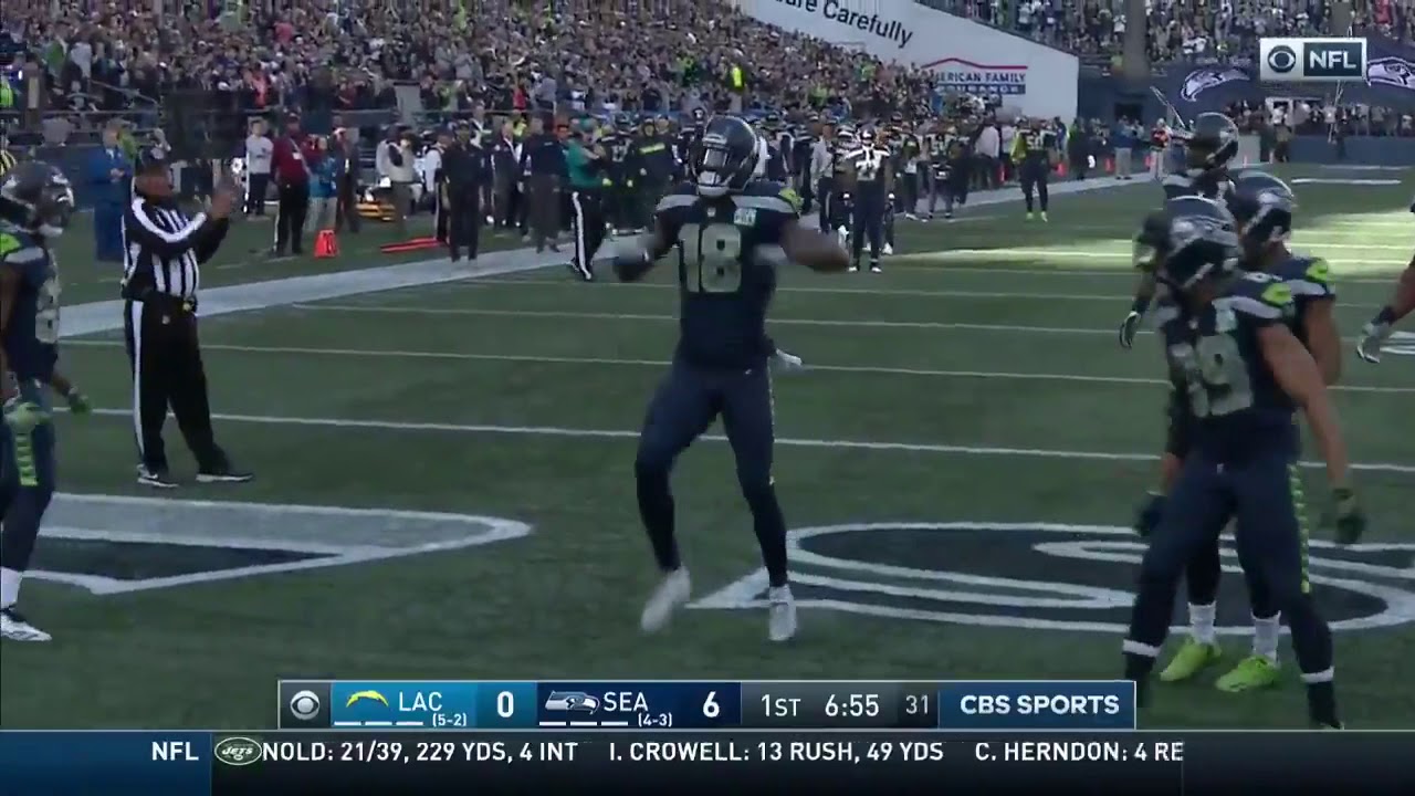 Seattle Seahawks group touchdown celebration - YouTube