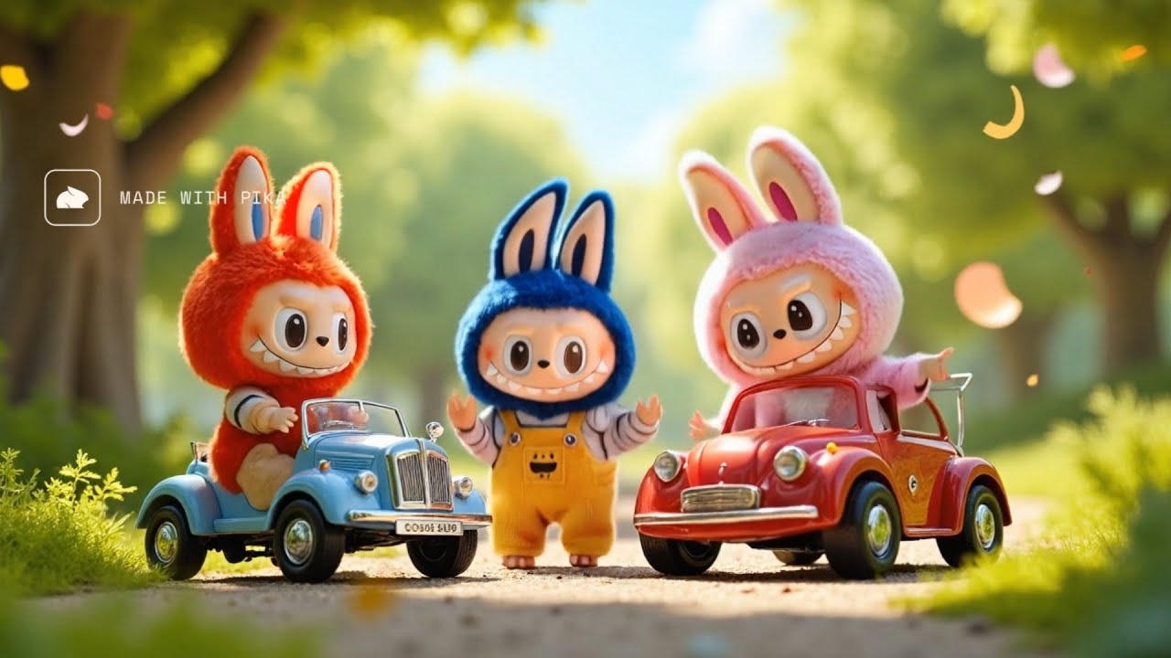 LAGU LABUBU NAIK MOBIL MOBILAN #labubu #laguanakindonesia #laguedukasi ...