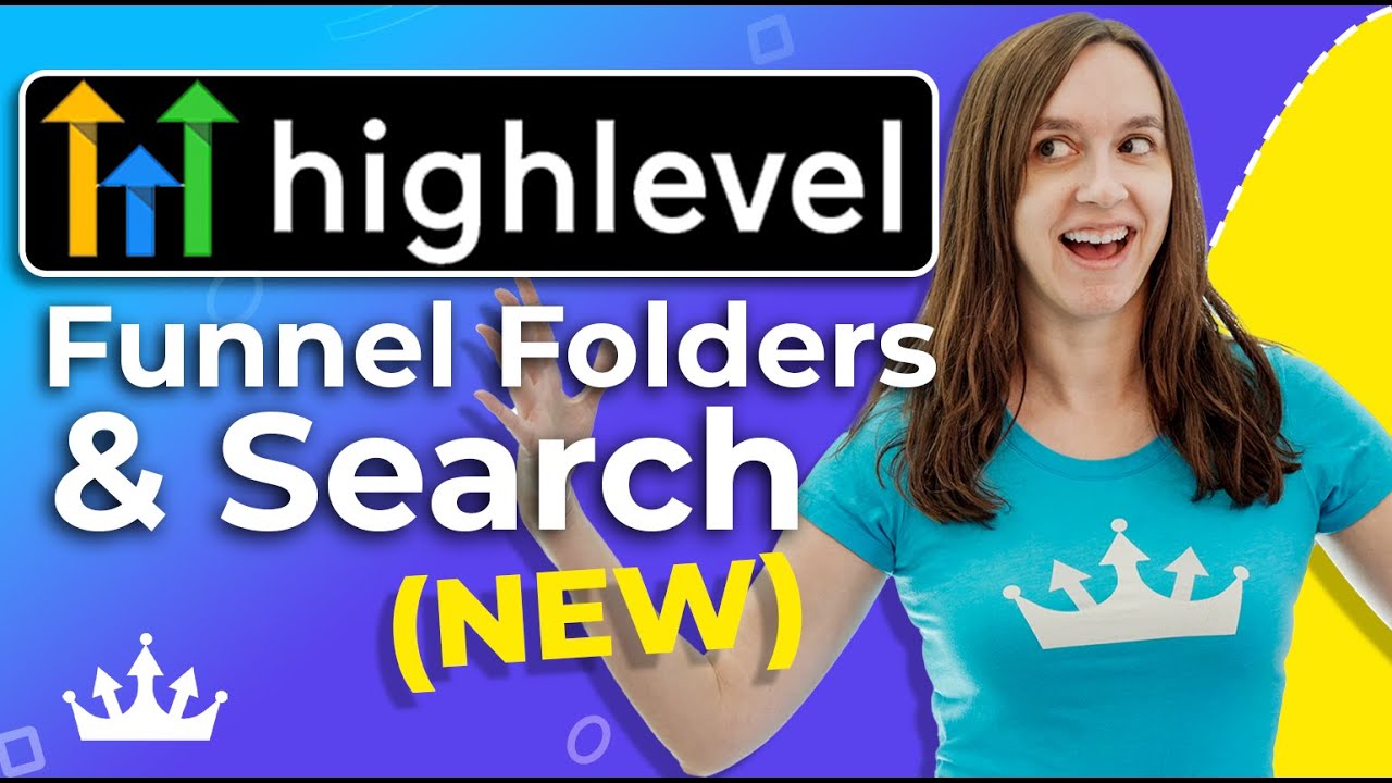 Go High Level Funnels & Folders (NEW!) - YouTube