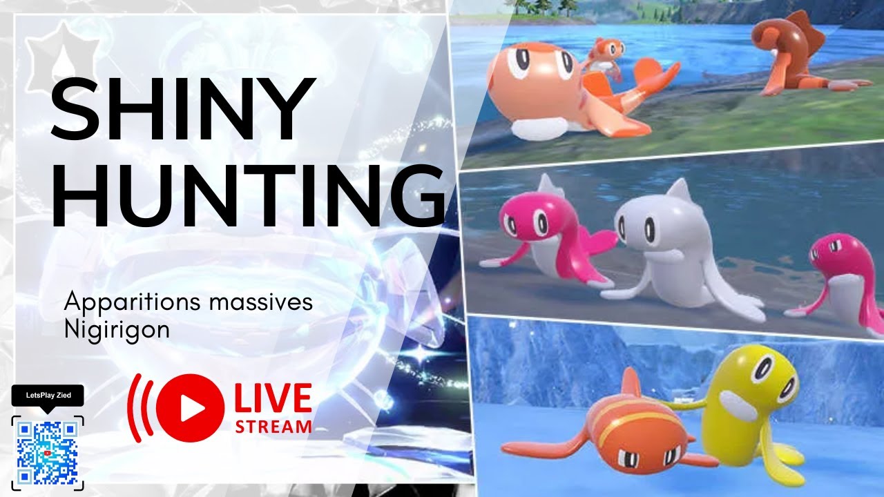 Apparitions massives de Nigirigon (Tatsugiri): Shiny Hunting - YouTube