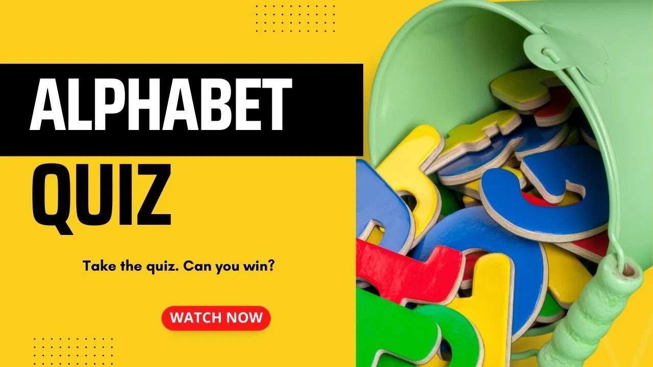 Alphabet Quiz - YouTube
