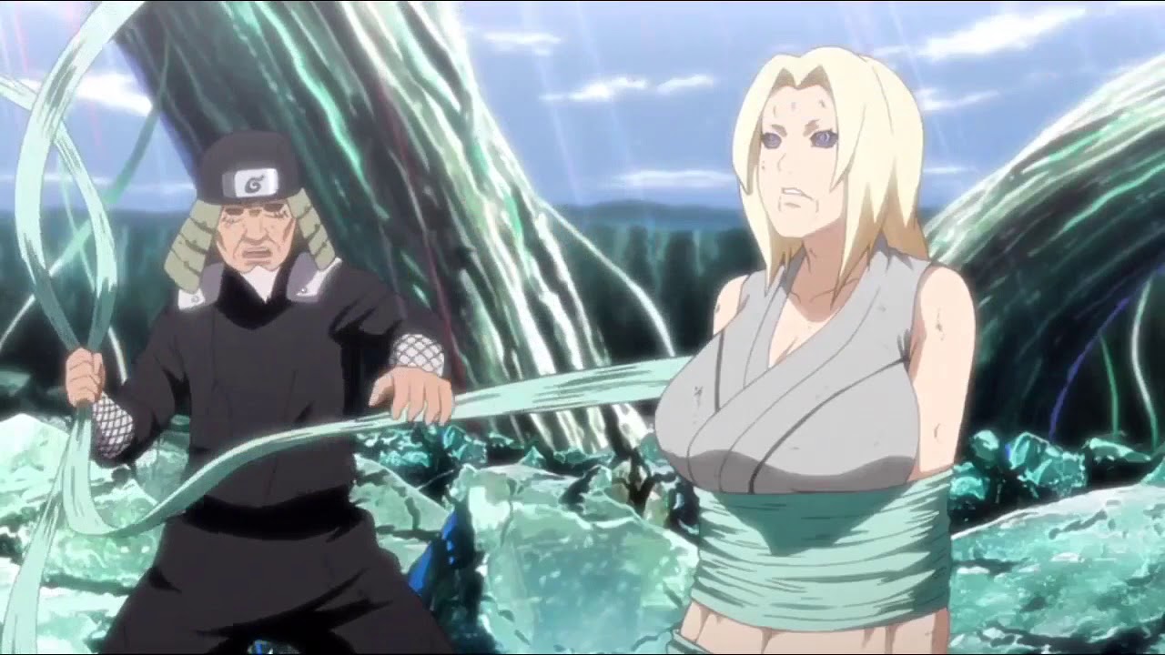 Shinjuu (Divine Tree) wraps Tsunade - YouTube