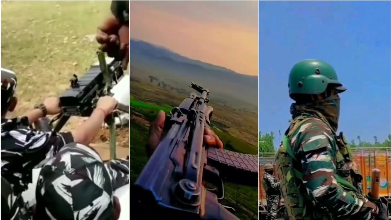 Weapons, Equipment & Training of Indian Paramilitary - YouTube