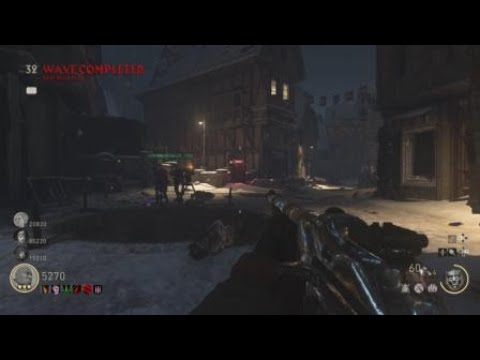 Call of Duty: WWII Zombies Killing the Panzermoder + Saving Klaus - YouTube