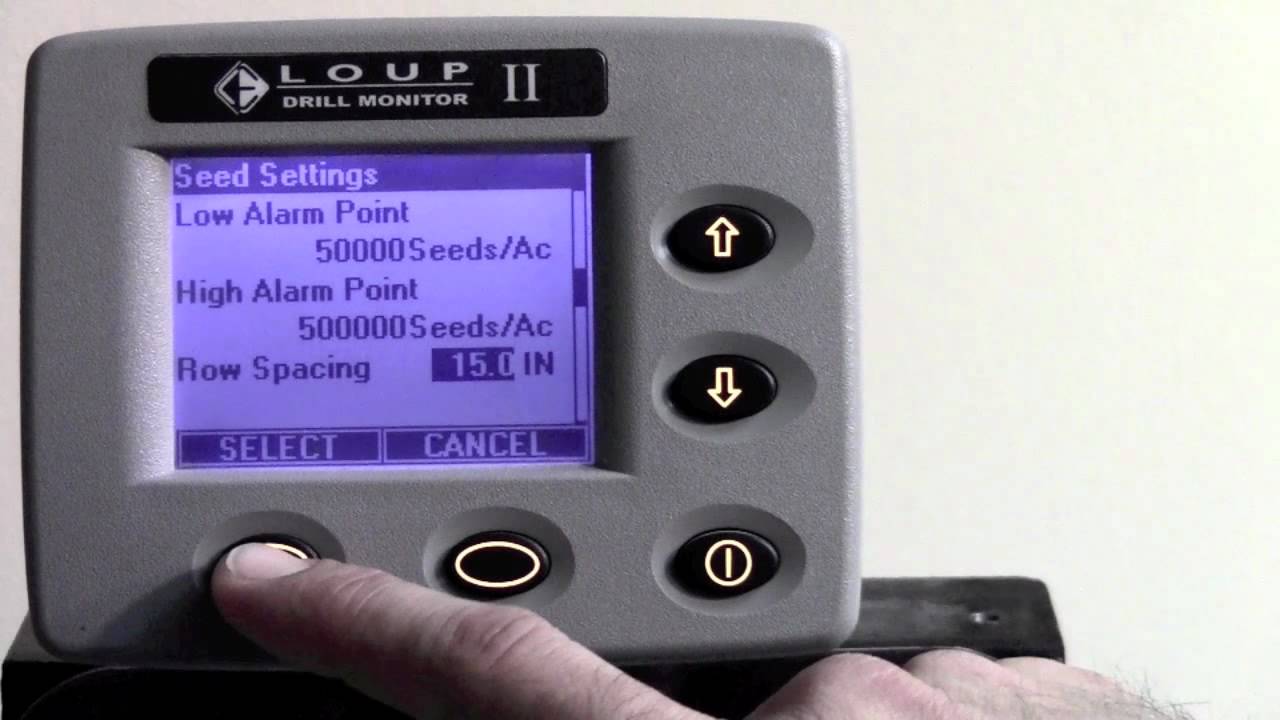 Loup II Drill Monitor initial setup - YouTube