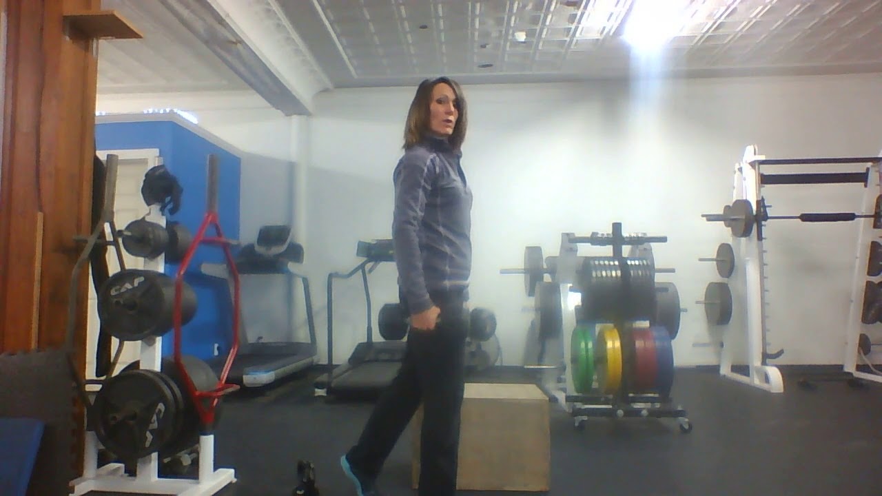 Side step up and RDL - YouTube