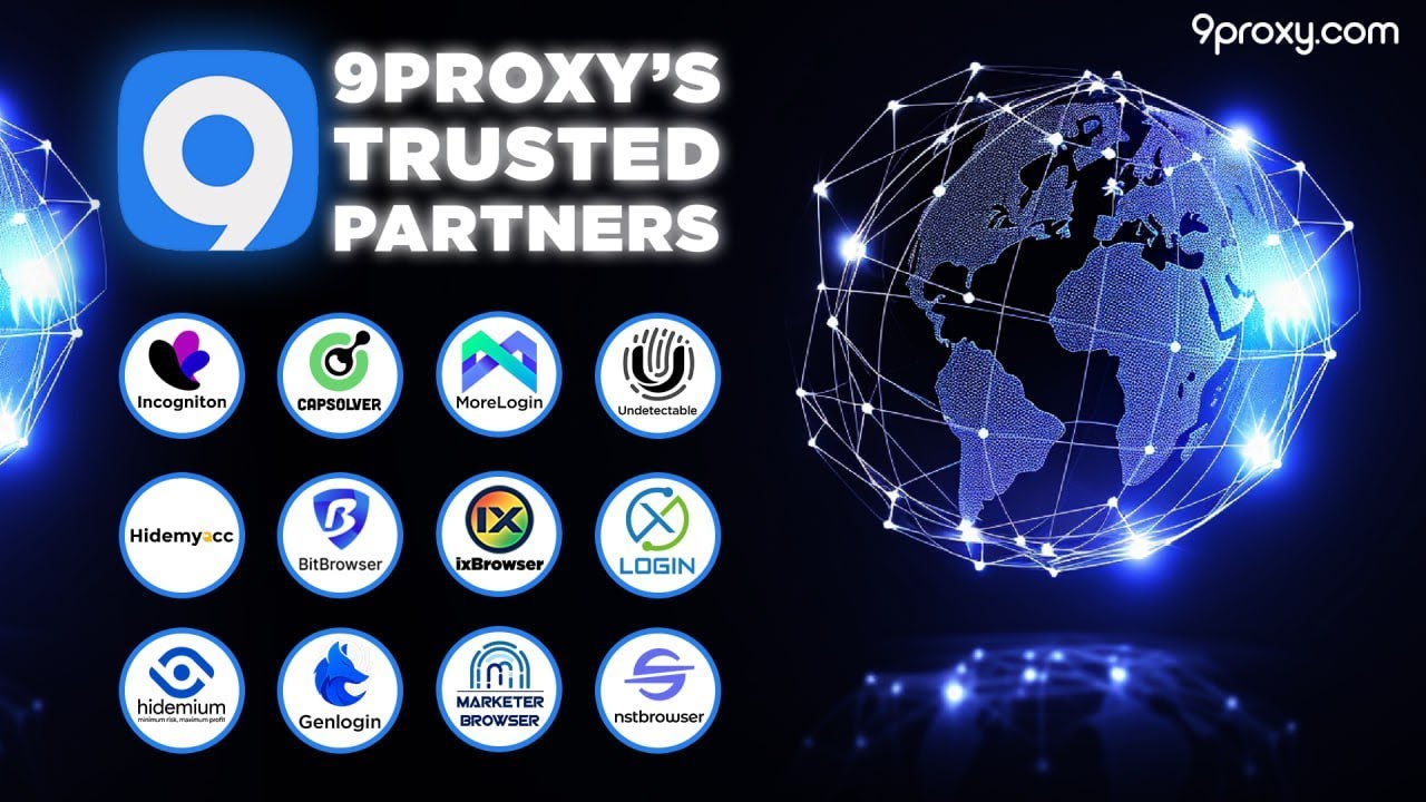 9Proxy’s Trusted Partners | Premium Residential Proxies | Stay Safe ...