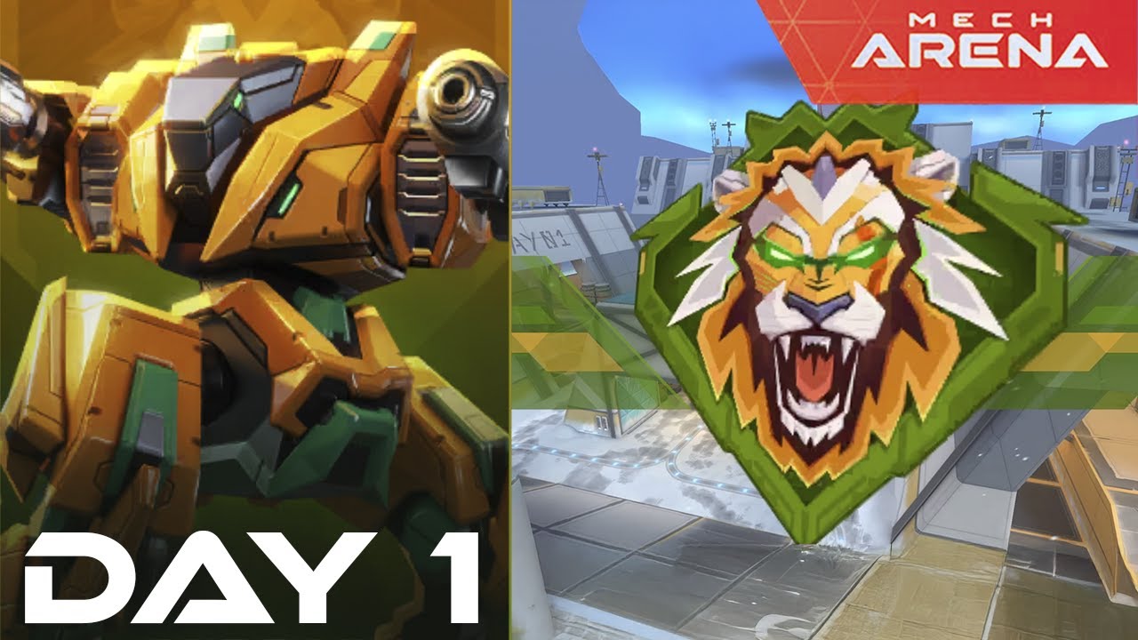 NEW PvE 1-6 lvl: Gatecrasher Onslaught in Mech Arena - YouTube