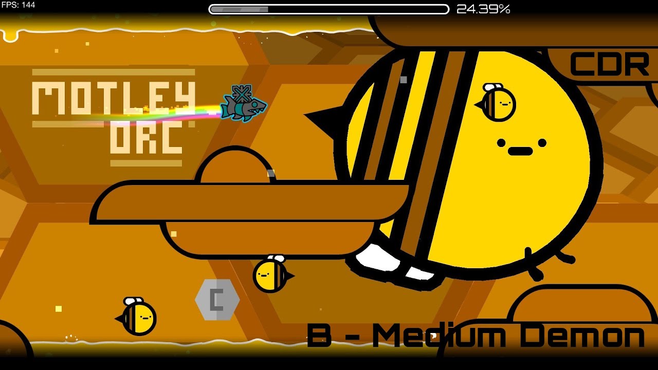 B (Medium Demon) by Motleyorc and ScorchVX 100% - YouTube