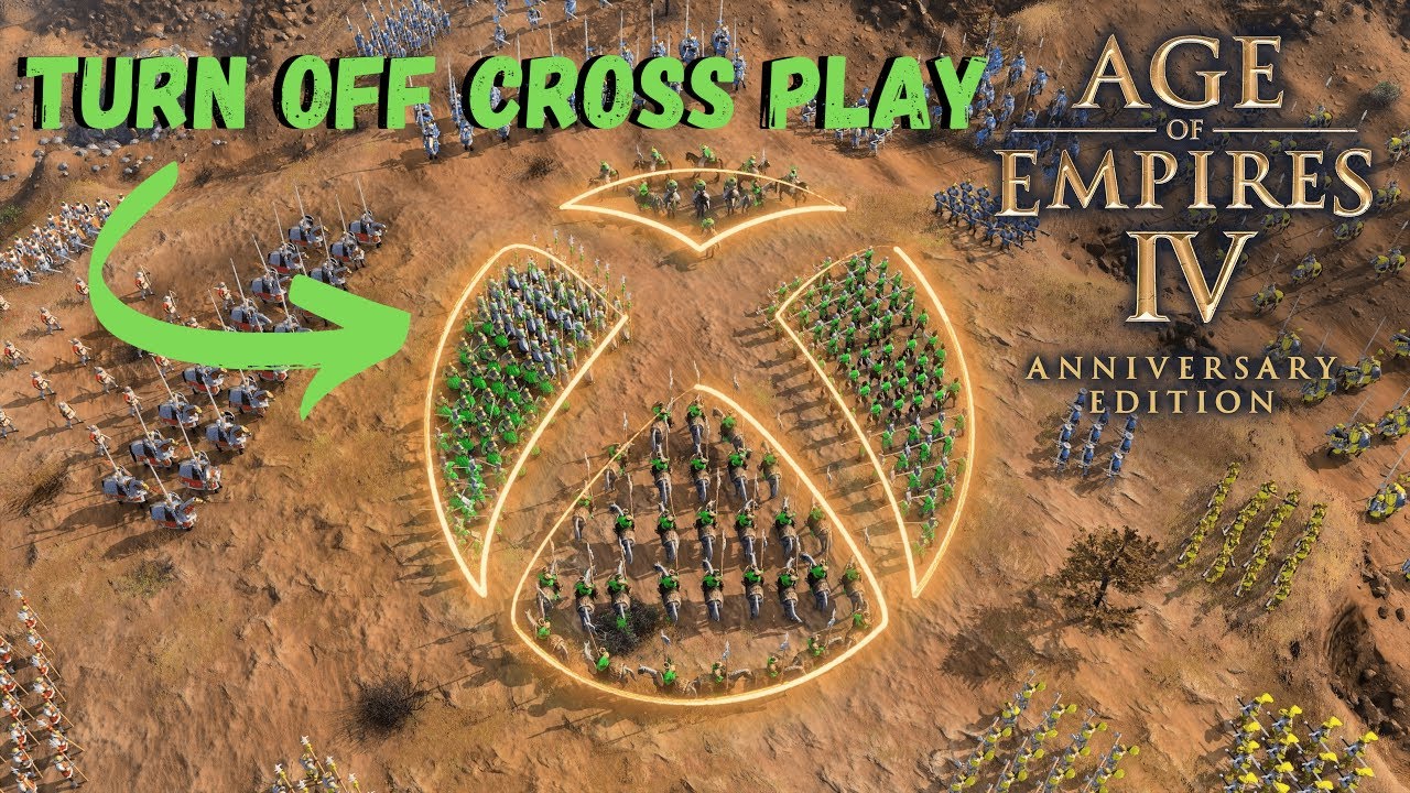 How To Turn Off Cross Play On Age Of Empires 4 On Xbox Consoles - YouTube
