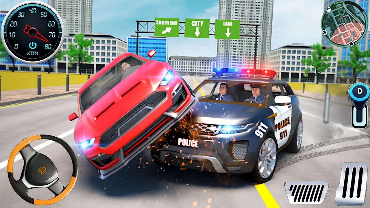 Police Car Chase Simulator 3D Game - Real Cop Cars Driving Simulator ...