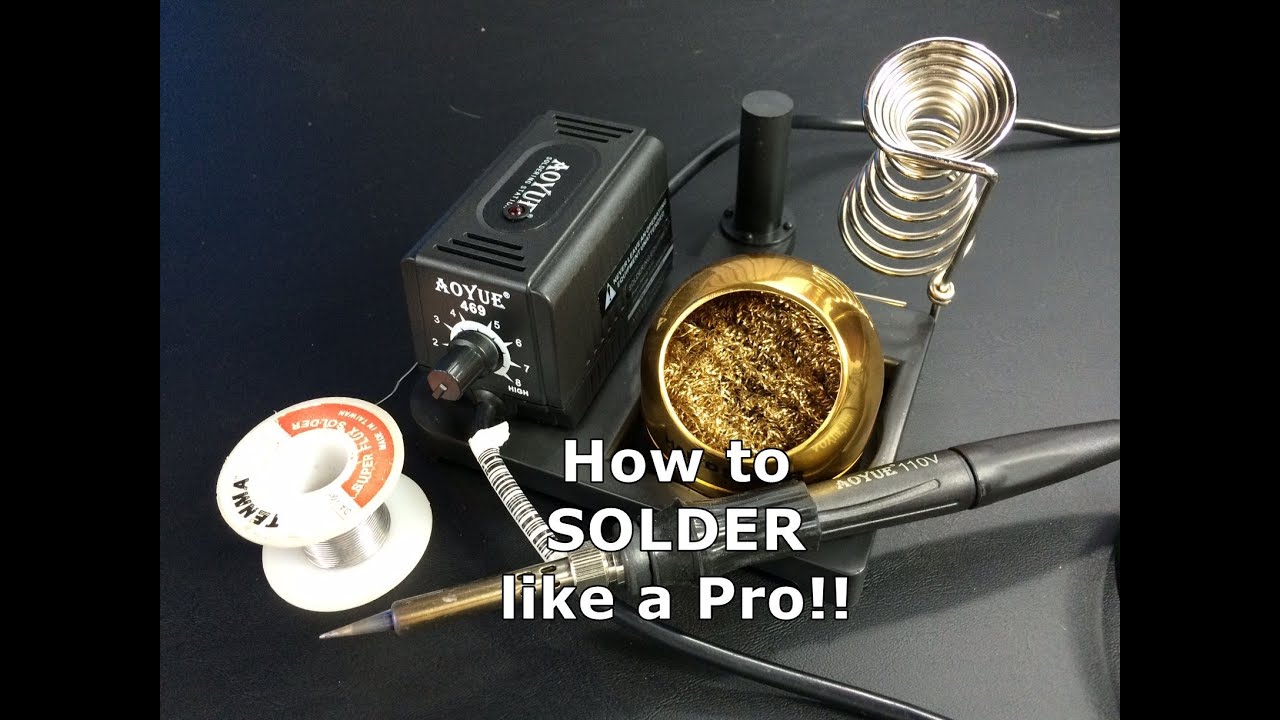 DIY Soldering And Heat Shrink Tubing YouTube diy-soldering-and-heat-shrink-tubing-youtube