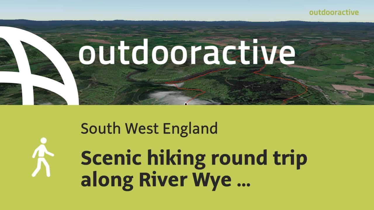 Scenic hiking round trip along River Wye from Bracelands - YouTube