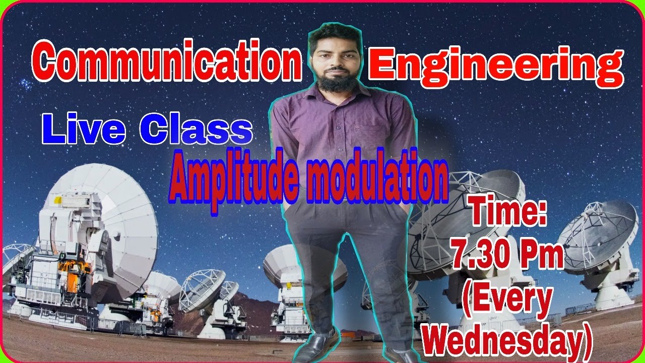 Lec-02 Communication system Amplitude modulation(AM). - YouTube