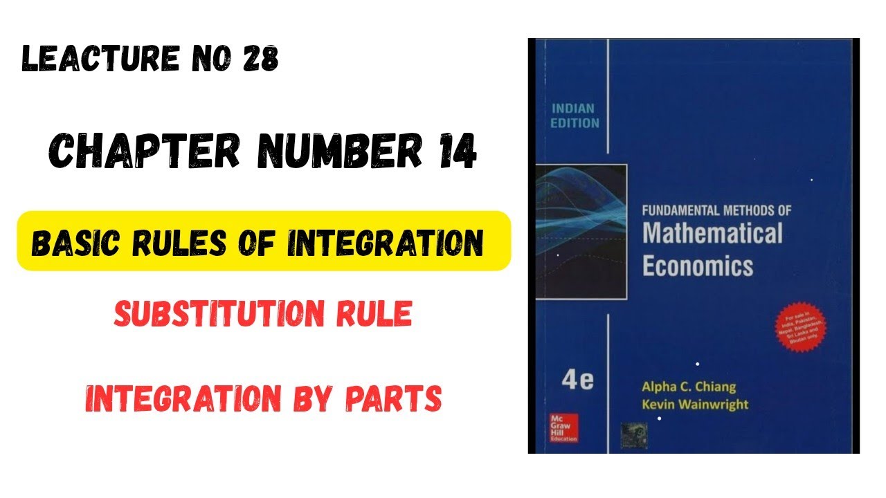 Basics Rules of Integration | substitute Rule | Integration By parts ...
