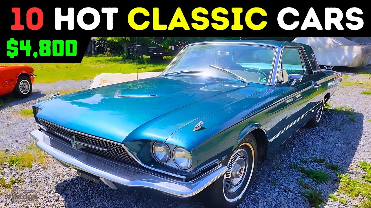 Today's Best Deals | 10 Classic Cars For Sale Under $13,000 - YouTube