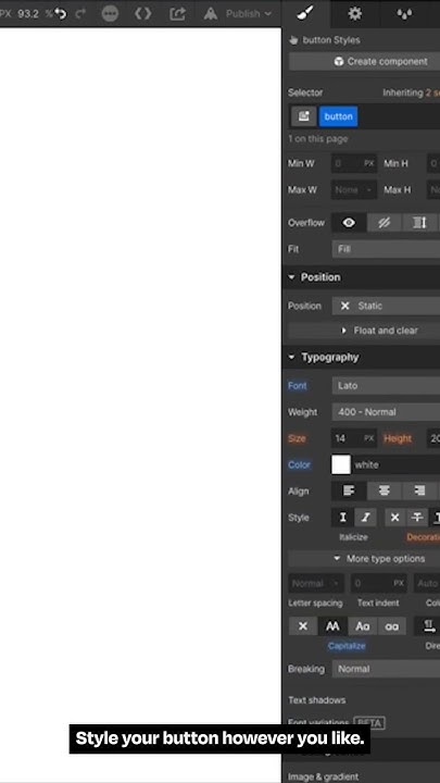 Buttons with hover interactions in Webflow. - YouTube