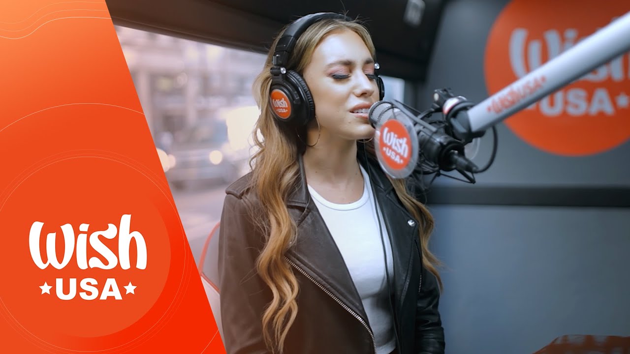 Sarah Tromley performs "Red Wine & Chocolate" LIVE on the Wish USA Bus ...