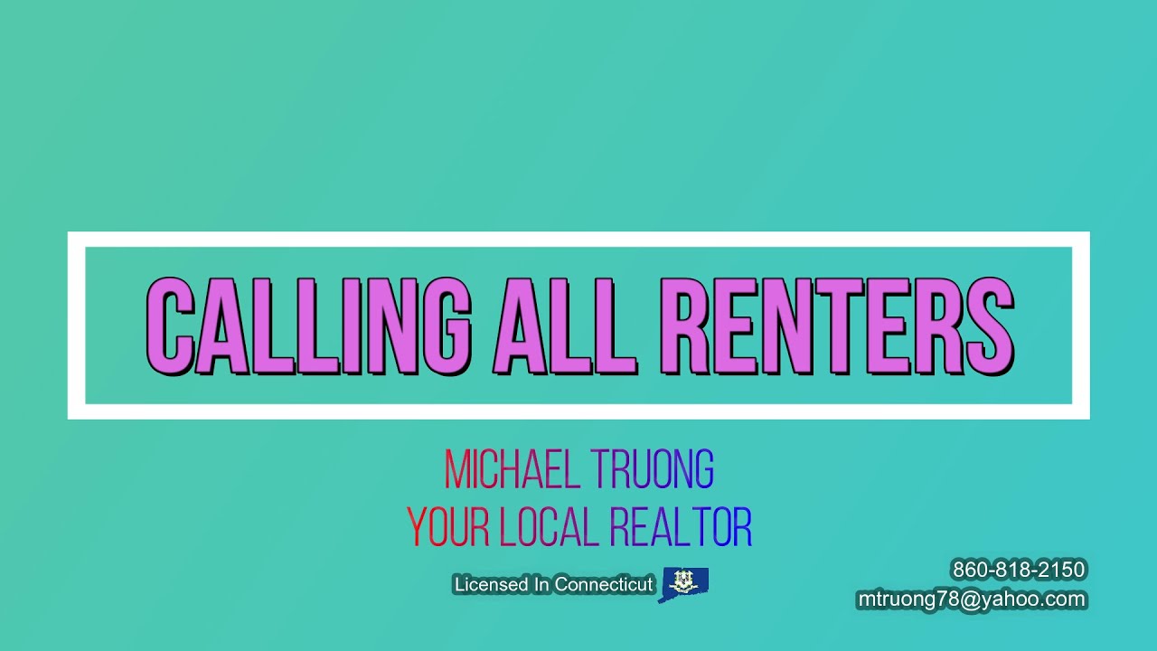 Calling All Renters - First Time Home Buyers - YouTube