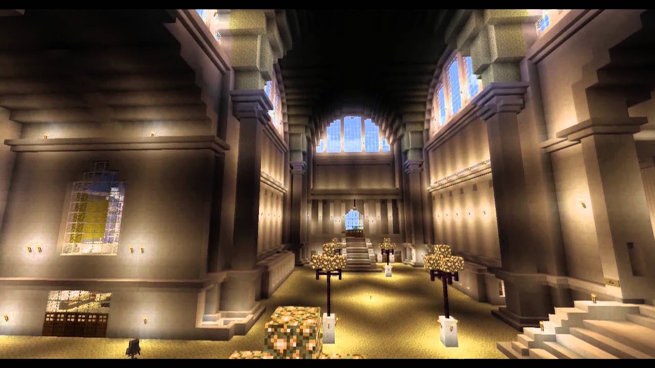 Minecraft - NYC Old Pennsylvania Station 1:1 Scale - YouTube