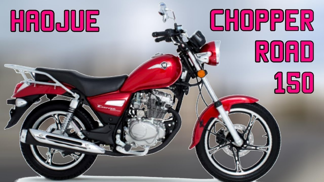 Haojue Chopper Road 150 2019 - O que Mudou ?? - YouTube