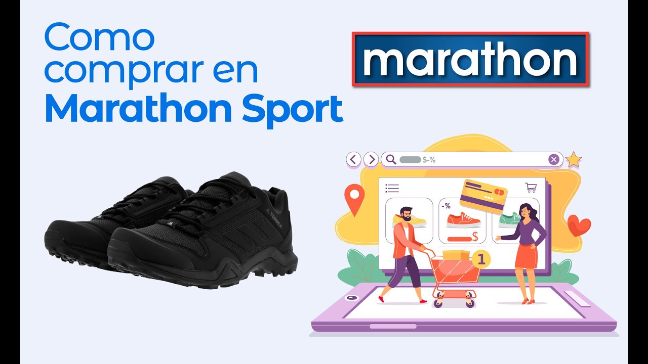 Como comprar desde casa en tienda online de Marathon Sport 🏪 - YouTube