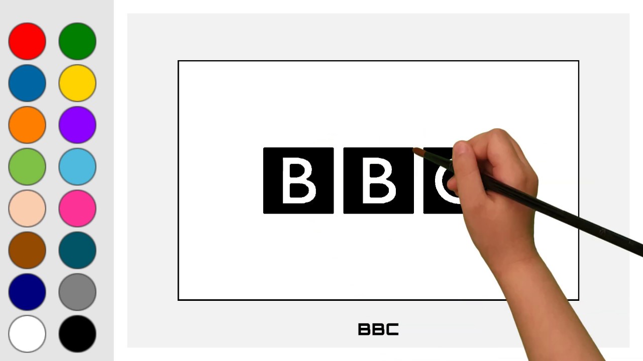 Coloring BBC Logo - YouTube
