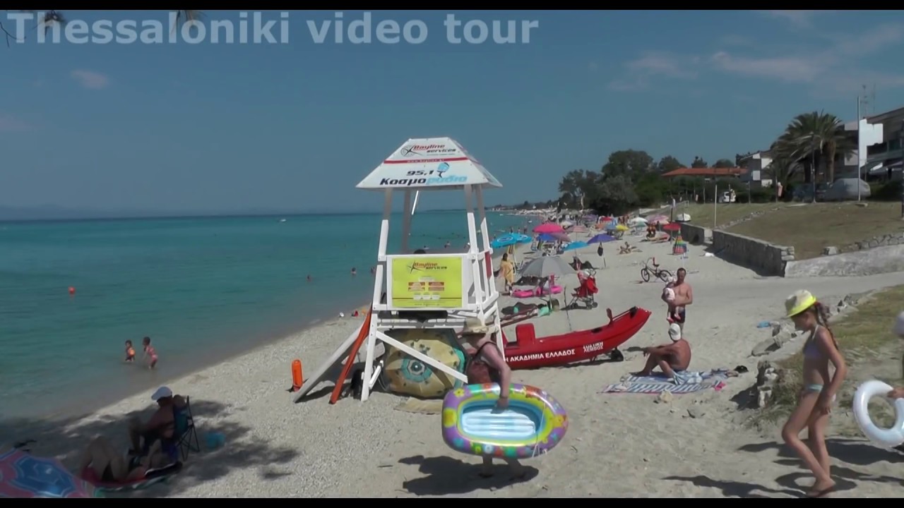 Hanioti Beach in Halkidiki / Παραλία Χανιώτης Χαλκιδική - YouTube