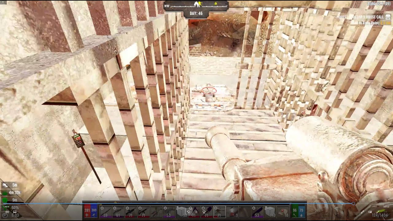 7D2D Darkness Falls V4 Mod –Krunch’s 8K Map EP45 ( Mining Lead ) - YouTube