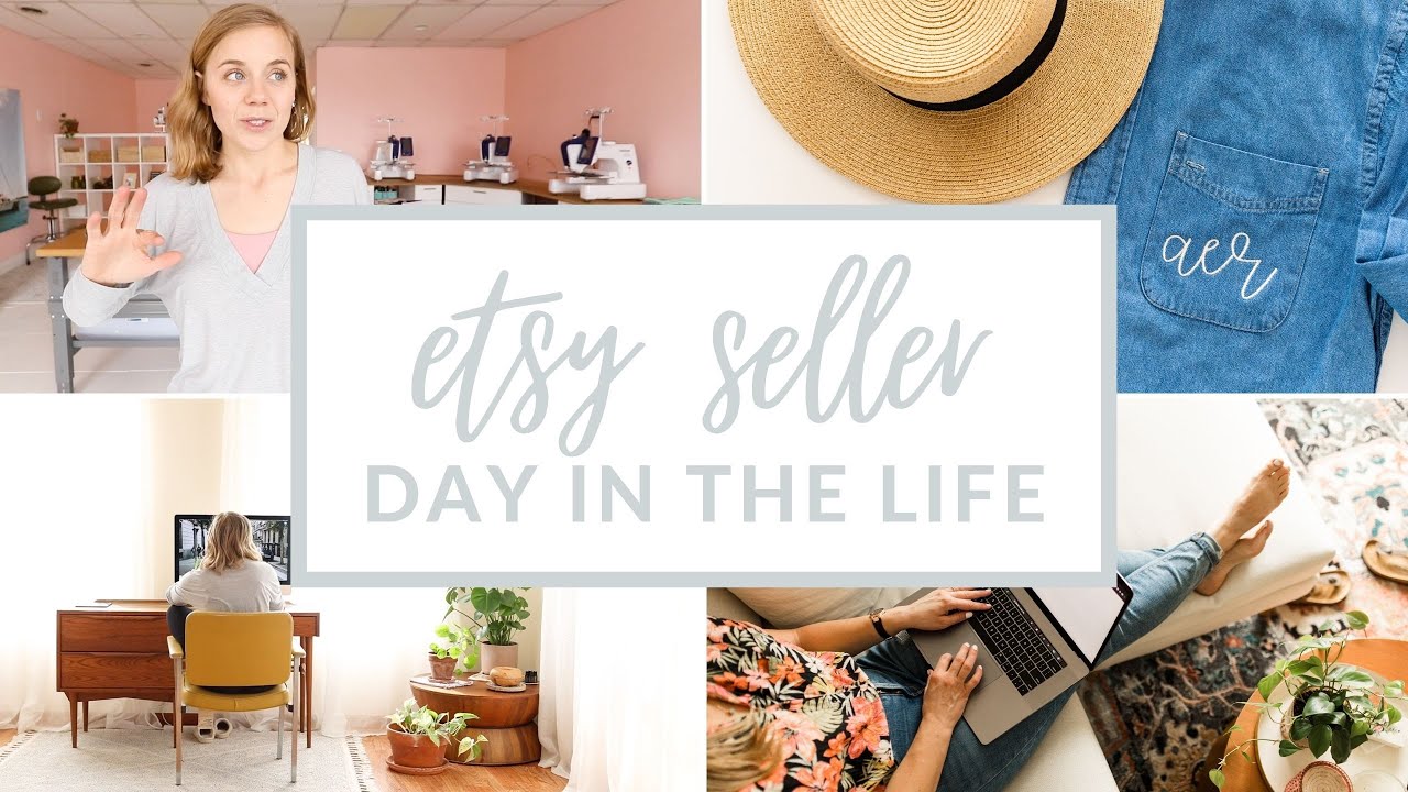Etsy Shop Owner Day in the Life Vlog | Etsy May 2022 - YouTube