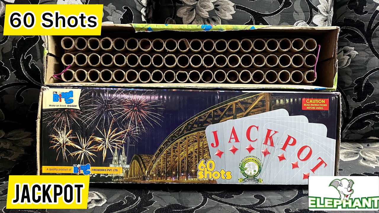 Jackpot 60 shots from Mr Big fireworks #diwali2023 #fireworks #crackers ...