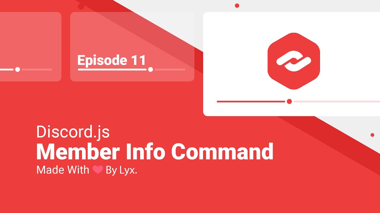 New Member Info Command Discordjs V14 Series 11 Youtube