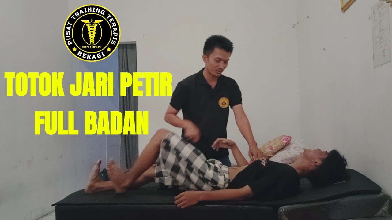Praktek Totok Jari Petir Full Badan - YouTube
