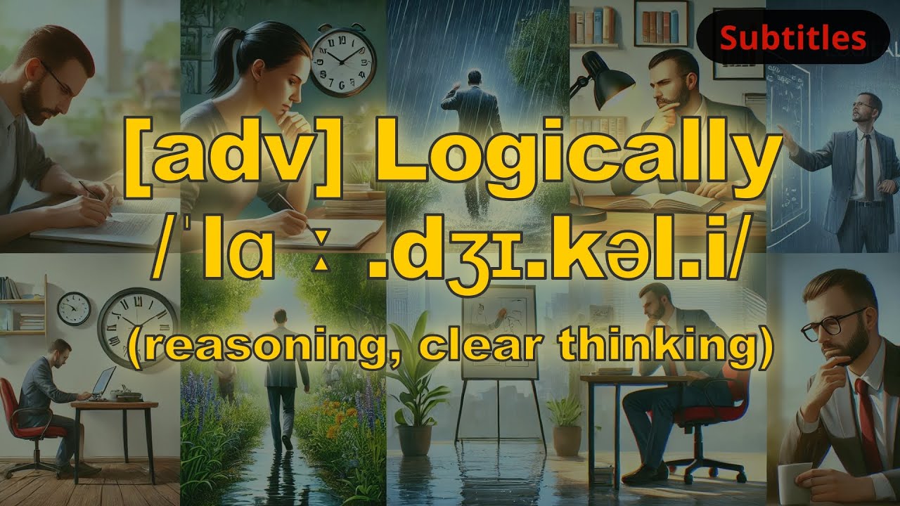[adv] Logically (reasoning, clear thinking) with 5 examples - YouTube