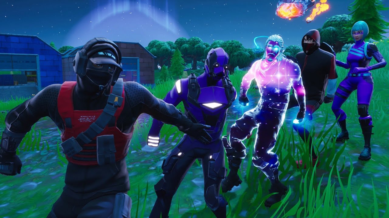 6 exclusive skins doing the scenario - YouTube