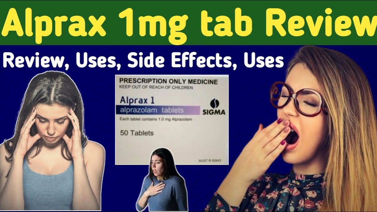 Review Alprax 1 mg tablets - alprazolam tablets ip 1 mg - uses, Side ...