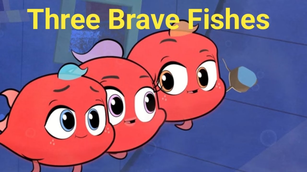 The Red Fish and Shark Gang | Kids stories in English | Bedtime stories ...