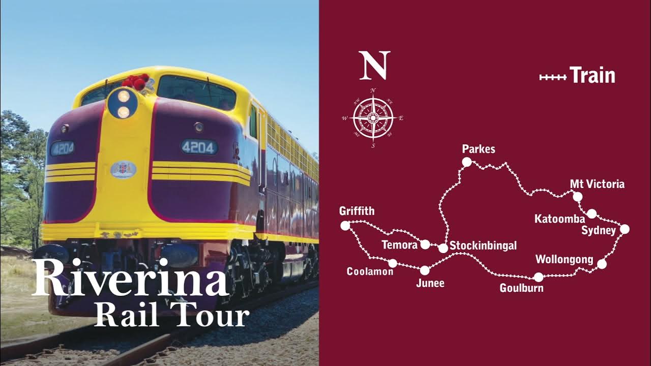 Vintage Rail Journeys Riverina Rail Tour - YouTube