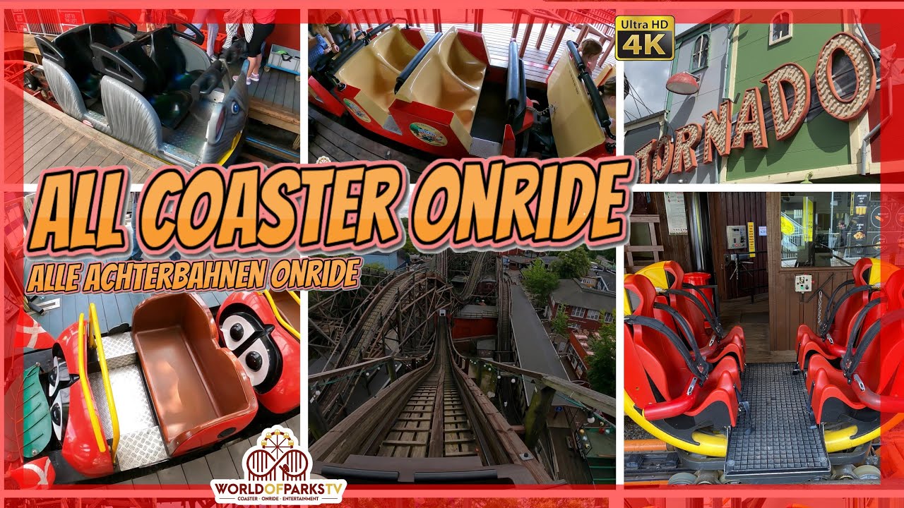 Bakken All Roller coasters (Onride POV) Bakken Alle Achterbahnen Bakken ...
