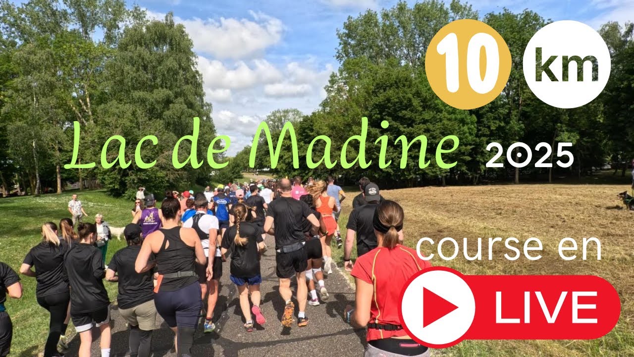 10 km du Lac de Madine - YouTube