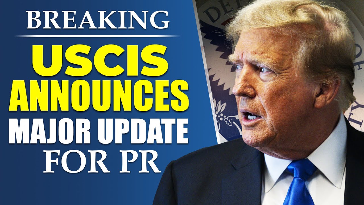 Breaking!! USCIS Announces MAJOR Update for Permanent Residents (LPR ...